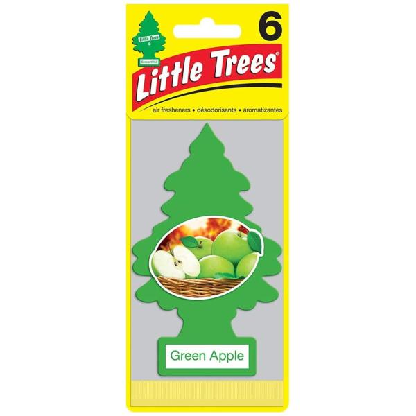 リトルツリー エアフレッシュナー お得な6枚組 グリーンアップル（ Little Trees Air Fresheners 6pac Green Apple )エアフレッシュナーの定番、Little Trees（リトルツリー）!! こちらは...