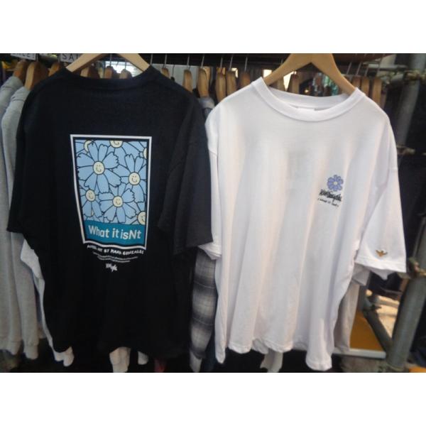 ＳＡＬＥ！！　 税込定価￥3,850MARK GONZALES マークゴンザレスカリスマスケーター、マークゴンザレス氏が手掛けるブランド！フラワーバックプリント(What it isNt) ARTショートスリーブ半袖Tシャツ！リラックスフィ...