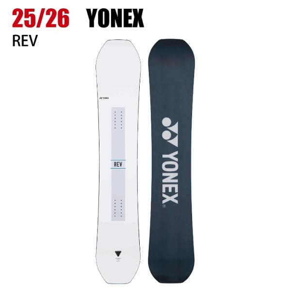 [商品名] 2025/2026 YONEX REV[サイズ] 150/153/156/159[カテゴリ] オールラウンド/フリースタイル/カービング/パーク最高難度のフリースタイル・ パフォーマンスへの挑戦世界の頂点に挑むハイパフォーマンス...