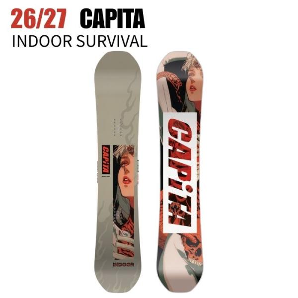 【発売日：2026年12月01日】[商品名] 2026/2027 CAPITA INDOOR SURVIVAL[サイズ] 150/152/154/156/158/160/155W/158W/161W[カテゴリ] オールラウンド/フリースタイ...