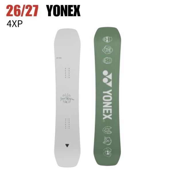 【発売日：2026年12月01日】[商品名] 2026/2027 YONEX 4XP[サイズ] 138/143/148/151/154/157WIDE/160WIDE[カテゴリ] フリースタイル/グラトリ/ラントリ/パークスタイル、遊び心を...