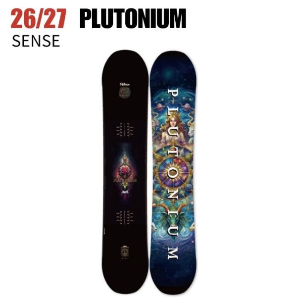 【発売日：2026年12月01日】[商品名] 2026/2027 PLUTONIUM SENSE[サイズ] 138/142/146/149/152/155[カテゴリ] フリースタイル/グラトリ/ラントリ/パークセンター部分フレックスバランス...