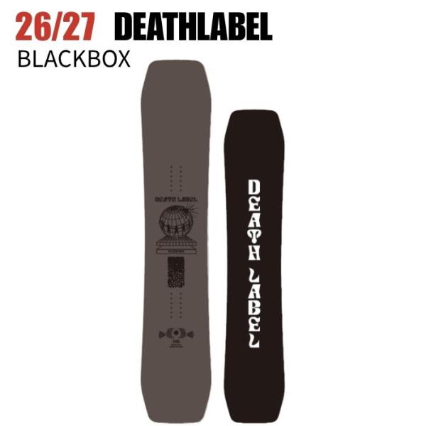 【発売日：2026年12月01日】[商品名] 2026/2027 DEATHLABEL BLACKBOX[サイズ] 148/151/153[カテゴリ] フリースタイル/グラトリ/ラントリ/パークノーズとテールのフラットゾーンを使ってスムーズ...