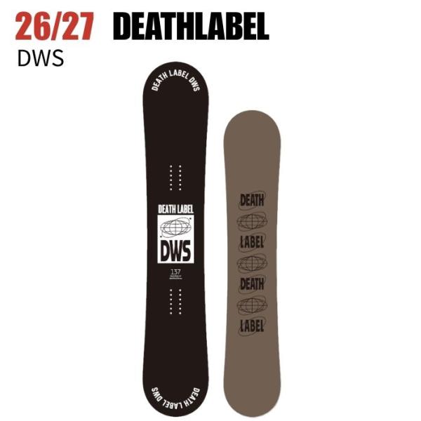 【発売日：2026年12月01日】[商品名] 2026/2027 DEATHLABEL DWS [サイズ] 137/142/148/151/154/157/160[カテゴリ] フリースタイル/グラトリ/ラントリ/パークSUPER SOFT。...