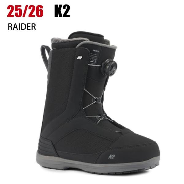 [商品名] K2 RAIDER[サイズ] 25.0cm〜31.0cm[カテゴリ] フリースタイル/グラトリ/ラントリ/パーク