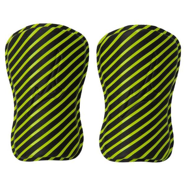 グリップ機能付き軽量シンガード。サイズ17cm■カラー：イエロー■素材：合成樹脂