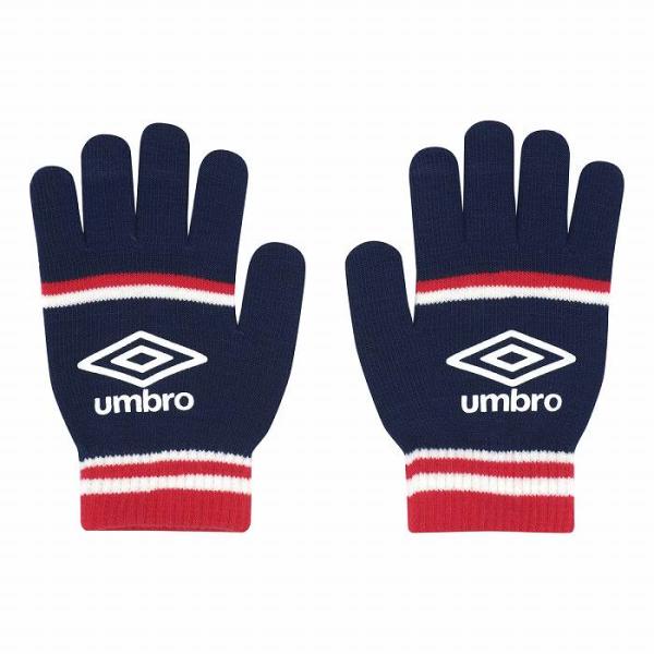 ジュニアニットグローブ。寒い季節の練習・試合に。観戦や普段使いにも。■本体：アクリル88%ポリエステル10%ポリウレタン2%■カラー：ネイビー×レッドサイズ：ジュニア用フリーサイズ