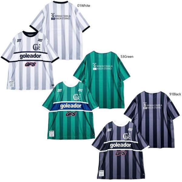 トレンドのレトロユニフォーム風デザイン。プレー時はもちろん普段着としてもおすすめの一枚。身幅、着丈ともにゆったりなビッグシルエットを採用。■本体：ポリエステル100%