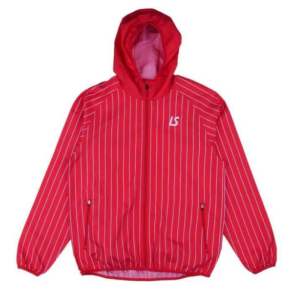STDカテゴリーにSTRIPEシリーズが登場。定番で展開しているCONFLITO LOGO FULL ZIP PISTE JKTのSTRIPEバージョン。スタイリングにアクセントを加えられる1着。■カラー：レッド■素材：ポリエステル100％