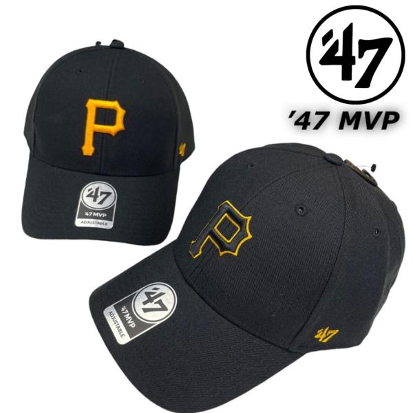 ■ブランド/ '47BRAND PIRATES MVP■素材/85%アクリル15%ウール■サイズ/FREESIZE(フリーサイズ)■寸法/頭周り約55cm-61cmツバ約7cm ＊多少の誤差ご了承下さい＊■カラー1.ブラック2.ブラックxイ...