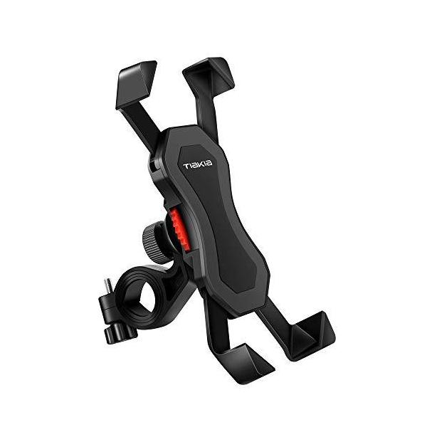 【構造が頑丈で安定】四本爪を持つフォックで携帯を固定し、ギヤでフォックを連動させてしっかりと固める。強烈な振動でも携帯が落ちない。落下率をゼロにし、様々な道路状況に適し、非常に安定で頑丈です。【使用が簡単で便利】四本爪を持つフォックは自由に...