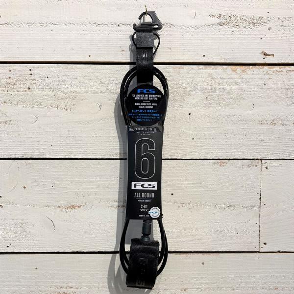 FCS エフシーエス リーシュコード 正規販売店 ALL ROUND LEASH 2-8ftMEDIUM WAVE ミディアムウェーブ レギュラー●カフに施されたシリコングリップにより足首とのズレを防ぎます。●ハイパロン素材によるプルタブが...