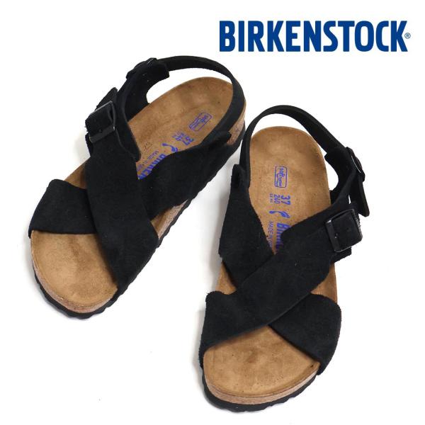 スポーティな見た目が魅力のBIRKENSTOCK Tulum。アッパーには肌のように優しく包み込む特に柔らかいスエードレザーと上質なヌバックレザーを使用しています。クロスストラップとバックストラップがついたフォーム層を追加したソフトフットベ...