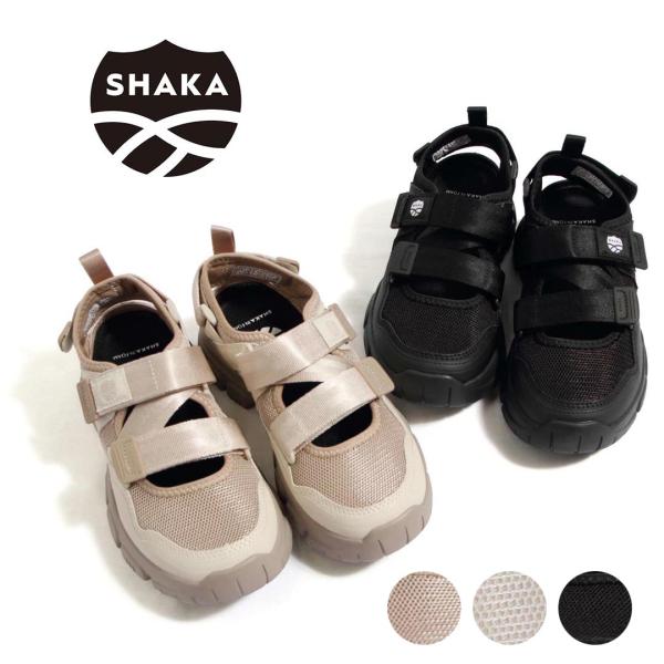 SHAKA(シャカ)ならではのスポーツサンダルの手軽さとスニーカーの安定性を兼ね備えたスニーカーサンダル＝スニサン『OTTER TRAIL AT (オッタートレイルAT)』。スポーツサンダルとスニーカーの長所を備えた、SHAKA初のスニーカ...