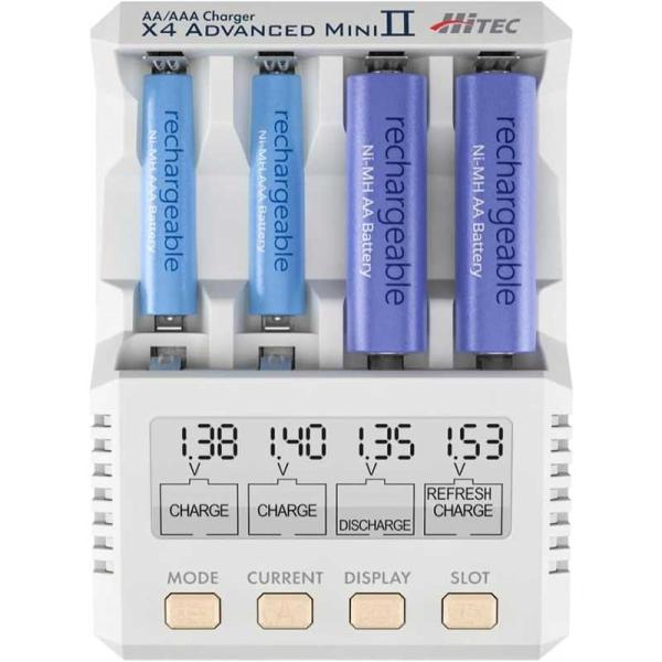 急速充電、放電、リフレッシュ、内部抵抗測定、電池放熱性が進化Ni-cd/Ni-MH（ニッケル水素/ニッケルカドミウム）単3・単4形充電池4本同時充・放電【セット内容】本体USB電源接続ケーブル日本語説明書●対応バッテリーNi-MH/Ni-C...