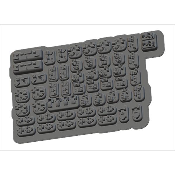 Sd.kfz231/232 8輪重装甲車エッチングパーツセットに各ハッチと3Dヒンジを加えたセットです。3Dヒンジパーツに0.4ミリ真鍮線を通して車体、砲塔全てのクラッペ、ドライバーズハッチ、車体側面昇降用ハッチ、機関部上部と左右ハッチ、車...