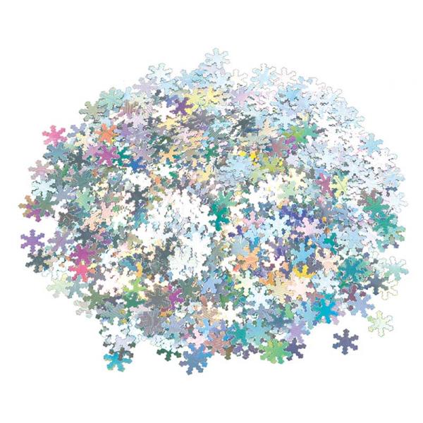 キラキラ輝く雪の結晶！クリスマス工作にぴったりのスパンコール！雪の結晶をモチーフにしたスパンコールです。キラキラと輝く素材で、スノードームやレジン、カード作りなど幅広い工作に使えます。光の角度で色が変わるホログラム素材で、作品を華やかに演出...