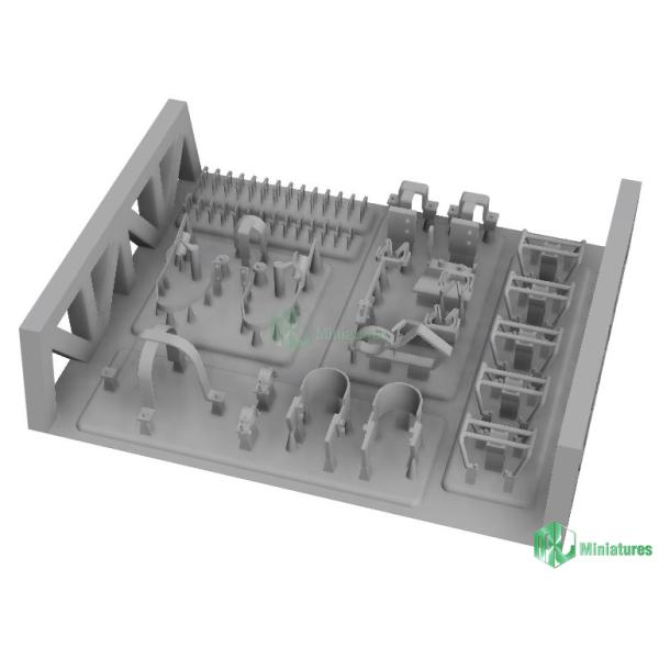 第二次大戦末期に就役したM26パーシング戦車を改良したのがM46パットンでこの後に続くパットン戦車シリーズの始祖と言われました。この第二次大戦後から朝鮮戦争前後の冷戦初期に活躍したM46パットンをディテールアップできるパーツセットです。エッ...