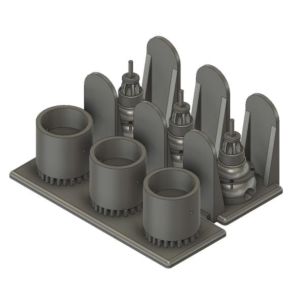 スターアンテナシリーズ4種で登場した３Dアンテナ基部をIV号指揮戦車用、ティーガー&amp;パンター用に製品化しました。防弾用のカバーに入るアンテナ基部は碍子部分を白く塗るため、別パーツに分けています。防弾用カバーに開いている小さな穴は雨抜...