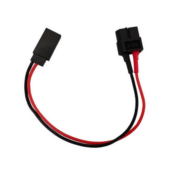 ハイテック XT60⇒フタバRX 充電ケーブル HMJ476■メーカー：ハイテック マルチプレックス ジャパン(Hitec Multiplex Japan)検索ワード：Hitec、ラジコン、RC