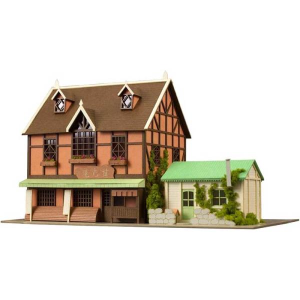 大好評の「アニテクチャー」シリーズ第3弾は甘兎庵＆シャロの家♪赤い壁が特徴的な甘兎庵は繊細な格子窓まで丁寧に再現しました。シャロの家は、石垣やワイルドギースのお家や、アニメでは描写されることのなかった建物の裏側まで作り込まれています。千夜、...