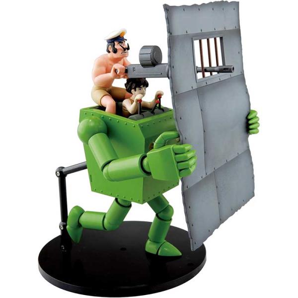 コナンとともに逃げ切れ！！好評発売中のロボノイドにバリエーションが加わりました。第11話の場面がモチーフです。●コナンと船長のフィギュア付●防弾板と機銃付●展示台付属※掲載されている画像は試作品です。※この商品はプラモデルです。組み立て塗装...