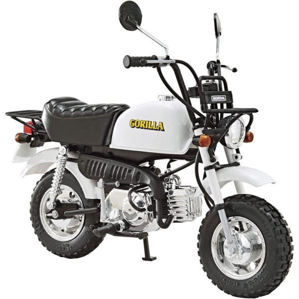 ザ☆バイクシリーズ続々登場！NEW！っと、出たゾ！●1967年からモデルチェンジを繰り返し、半世紀にわたり生産されたモデル●1978年式ゴリラのカタログ仕様を再現●質感を高めるゴム製タイヤ●ワイヤー関係にはビニールパイプを採用※掲載されてい...