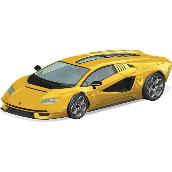 3億円越えのスーパーカー!2021年に50周年を迎えた初代カウンタックをモチーフに、アヴェンタドールをベースとし現代に復活。実車は世界限定112台、日本ではそのうちの20台を販売。パーツ点数30点のお手軽モデル■塗装不要ボディ色をプラスチッ...