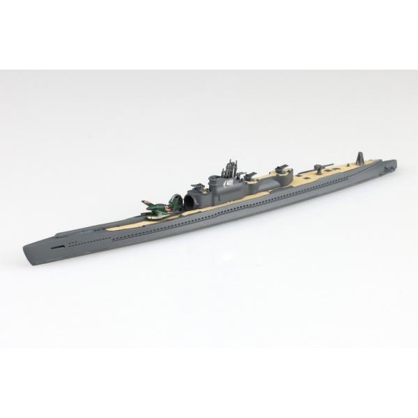 アオシマのウォータイラインがより精密になってリニューアル！！日本海軍の秘密兵器として知られる特型潜水艦「伊401」を1/700スケールのプラスチックモデルキット化。要点を抑えたパーツ構成で、シンプルで組み立て易く、かつ的確に再現できます。2...