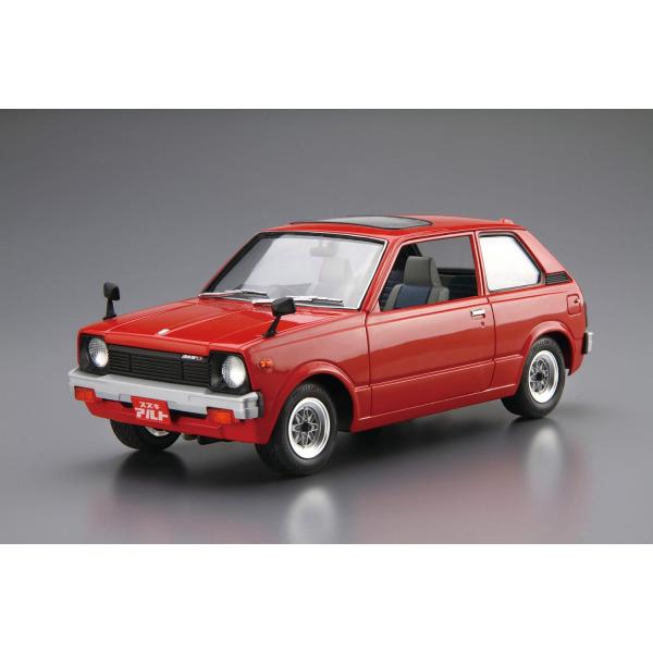 時代を変えた革新車 アルト＆セルボ!!1/20スケールのアルトとセルボが2IN1の二台入りセット!!このキットひとつでSS30VアルトとSS20セルボが1台づつ出来上がるとってもお得な内容となっており、'80年代の雰囲気を色濃く残すステキな...