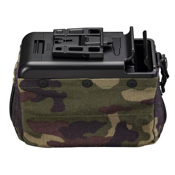 東京マルイ 次世代電動マシンガン MK46用1000連スペアマガジン東京マルイ次世代電動マシンガンMK46用1000連スペアマガジンです。ナイロンBOXマガジンは電動巻き上げ式です。マガジン天面にあるカートリッジ形状のボタンを押すことで内部...