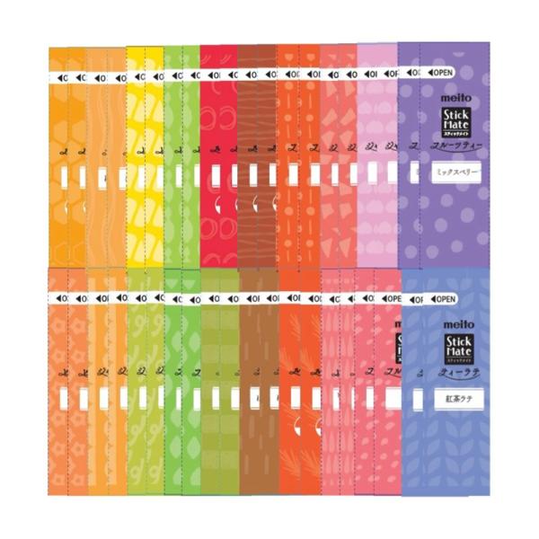 ラッピング・のし対応品は別ページになりました。価格が異なりますので、ラッピングご希望の方は必ず下記リンクページよりお買い求めくださいませ。■名糖産業株式会社の人気シリーズスティックメイトの現行販売20種を2本ずつセットにしたアソートセットで...