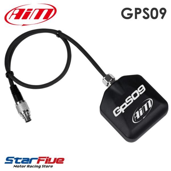 AiM GPS09は、AiM SmartyCAM3シリーズやMXS/MXPなどのダッシュローガー、EVO4S/EVO5などのデータロガーに接続することで、GPSによる位置情報取得機能を追加できる拡張モジュールです。本体内蔵のGPSとGlon...