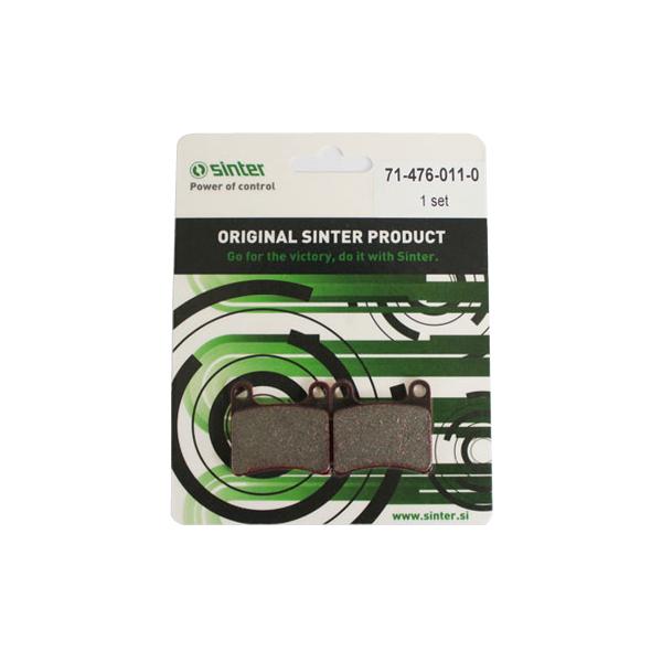 SINTER/シンター 汎用ノーマルブレーキパッド RACE レーシングカート用。〜2019PRAGAJr/フロントに対応しています。※〜2014 旧INTREPIDフロント/Jr用と同じブレーキパッドです。■商品特徴耐摩耗性と安定した制動...