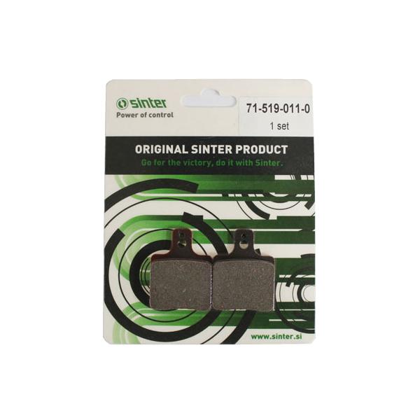 SINTER/シンター 汎用ノーマルブレーキパッド RACE レーシングカート用。以下のCRG/シーアールジー純正番号に対応しています。・AFS.02997 Mini/UP/V05F ブレーキパッド Iron Brake Pad Rear ...