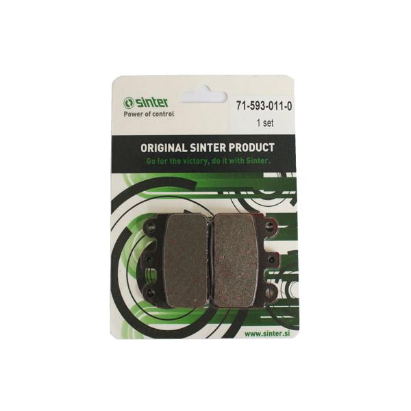 SINTER/シンター 汎用ノーマルブレーキパッド RACE レーシングカート用。以下のCRG/シーアールジー純正番号に対応しています。・AFS.01745 V05/V09 リアブレーキパッド RED・AFS.02404 V09/V11 リ...