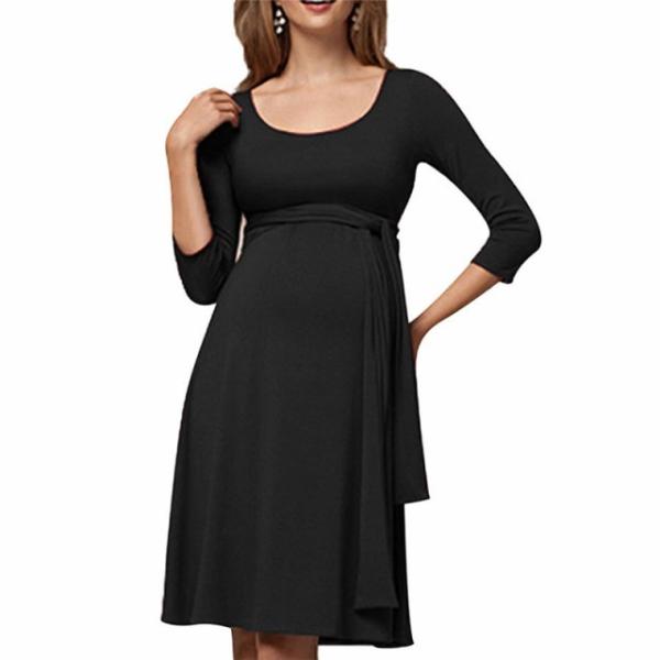 授乳服　ママ服　授乳ワンピース 産前 産後 春夏秋冬