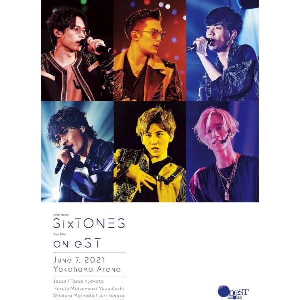 SixTONES on eST (DVD通常盤) 2枚組【通常盤】■2DVD■8Pリーフレット付《収録内容》[Disc1]on eST 2021.06.07 YOKOHAMA ARENAMad LoveDance All NightNAVI...
