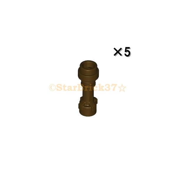 レゴ(LEGO)パーツのライトセーバー柄(武器)ダークブラウンの5個セットです。類似商品コード：64567