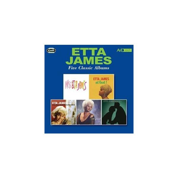 【発売日：2017年08月25日】種別:2CD 【輸入盤】 洋楽ソウル/R&amp;B 発売日:2017/08/25 登録日:2022/06/07 エタ・ジェイムス ファイブ・クラシック・アルバムズ 内容:［Disc 1］- Miss Et...