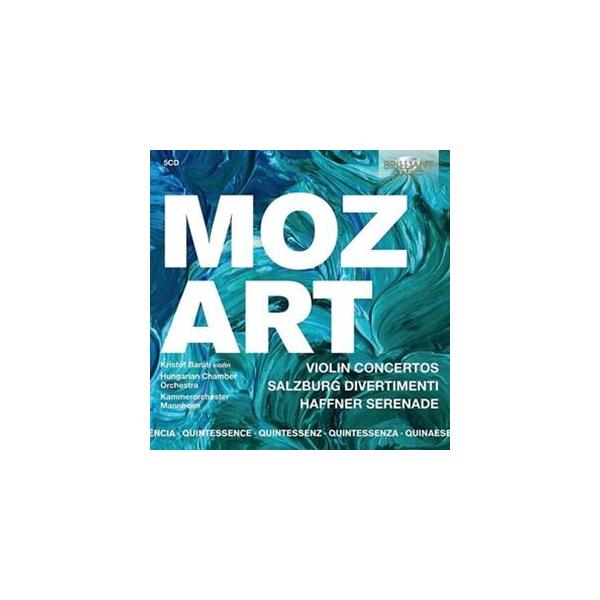 【発売日：2020年10月07日】種別:5CD 【輸入盤】 クラシックその他 発売日:2020/10/07 登録日:2021/04/23 クリストフ・バラティ モーツァルト：ヴァイオリン協奏曲 内容:収録曲モーツァルト：ヴァイオリン協奏曲集...