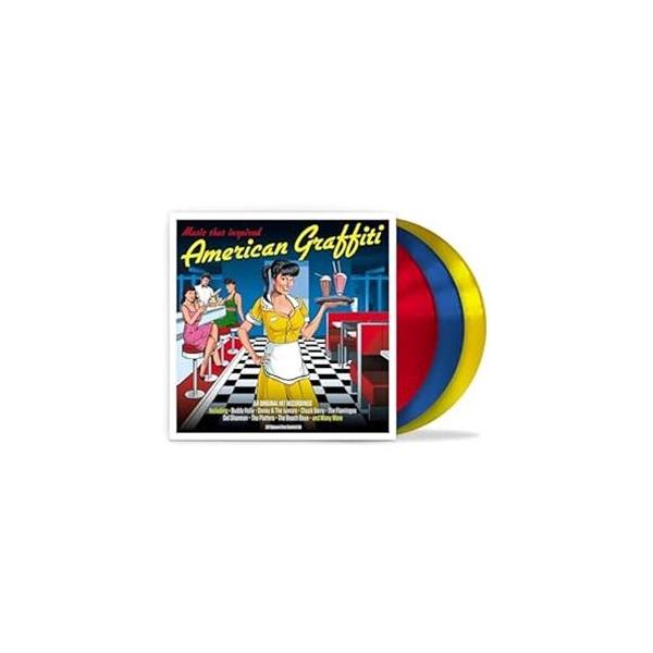 【発売日：2026年02月13日】種別:3LP 【輸入盤】 洋楽ロック 発売日:2026/02/13 登録日:2026/02/05 ヴァリアス アメリカン・グラフィティ（レッド・ブルー・アンド・イエロー） 解説:Spanning doo w...