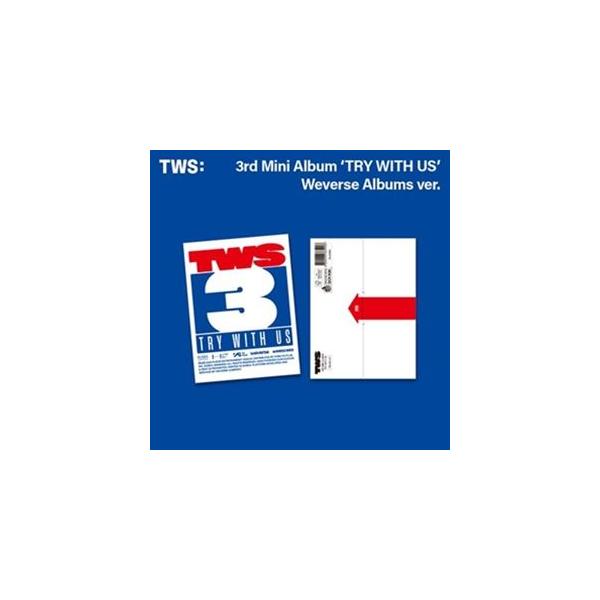 【発売日：2025年04月22日】種別:QR CODE CARD 【輸入盤】 洋楽アジアンポップス 発売日:2025/04/22 登録日:2025/04/04 トゥアス 3RDミニ・アルバム：トライ・ウィズ・アス（ウィヴァース・アルバムス・...