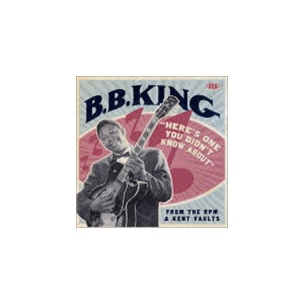 【発売日：2015年12月16日】種別:CD 洋楽ブルース/ゴスペル ※こちらの商品はインディーズ盤にて流通量が少なく、手配できない場合がございます 発売日:2015/12/16 販売元:ピーヴァイン 登録日:2015/11/04 B.B....