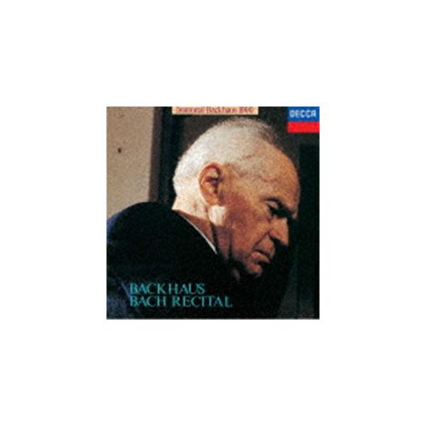 【発売日：2022年11月16日】種別:CD クラシック器楽曲 発売日:2022/11/16 販売元:ユニバーサル ミュージック 登録日:2007/10/16 ヴィルヘルム・バックハウス（p） バックハウス ビルヘルム バックハウス バッハ...