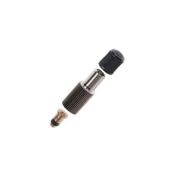 ・英式バルブを米式バルブに変換するアダプター