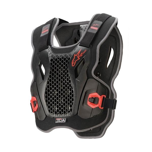 バイオニック アクション チェストプロテクター　BLK/RED M/L 6700421-13-M/L