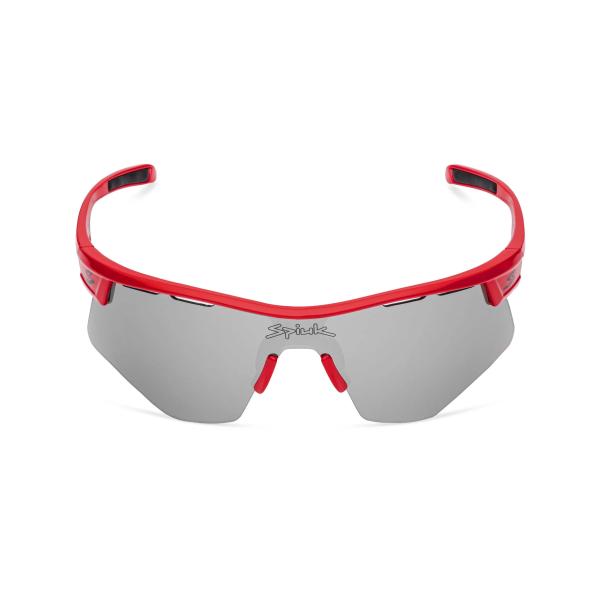 SPIUK MIRUS RED/SILVERは、スポーティでスタイリッシュなデザインが特徴のサングラスです。鮮やかなレッドフレームとクールなシルバーのアクセントが、アクティブなシーンで際立つ個性的なルックを演出します。軽量かつ耐久性の高いフ...