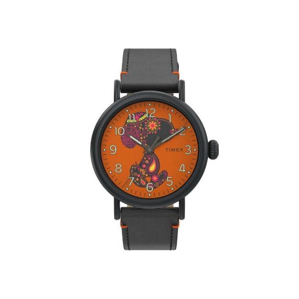 タイメックス TW2V60800 送料無料 1年保証◆Timex TW2V60800◆クォーツムーブメント◆ステンレスバック◆レザーベルト◆サイズ:直径40mm◆50m防水◆保証書、説明書、専用BOX付属