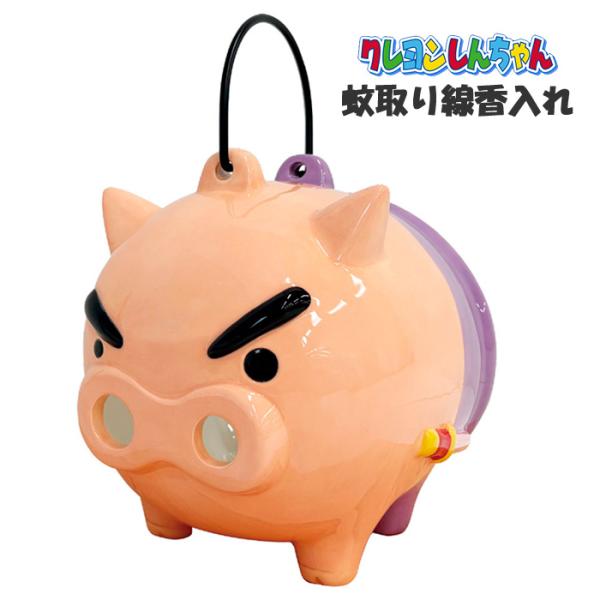 【発売日：2025年08月20日】クレヨンしんちゃん 蚊取り線香入れ ぶりぶりざえもん救いのヒーローぶりぶりざえもん参上！ぶりぶりざえもんが夏の風物詩に大変身♪蚊取り線香を焚けば鼻から煙がもくもく◇サイズ(約)：H160×W150×D150...